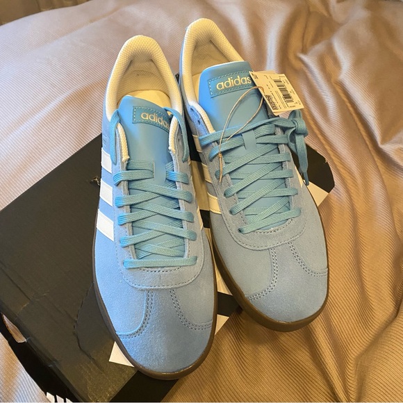 adidas | Shoes | Adidas Mens Light Blue Sneakers | Poshmark